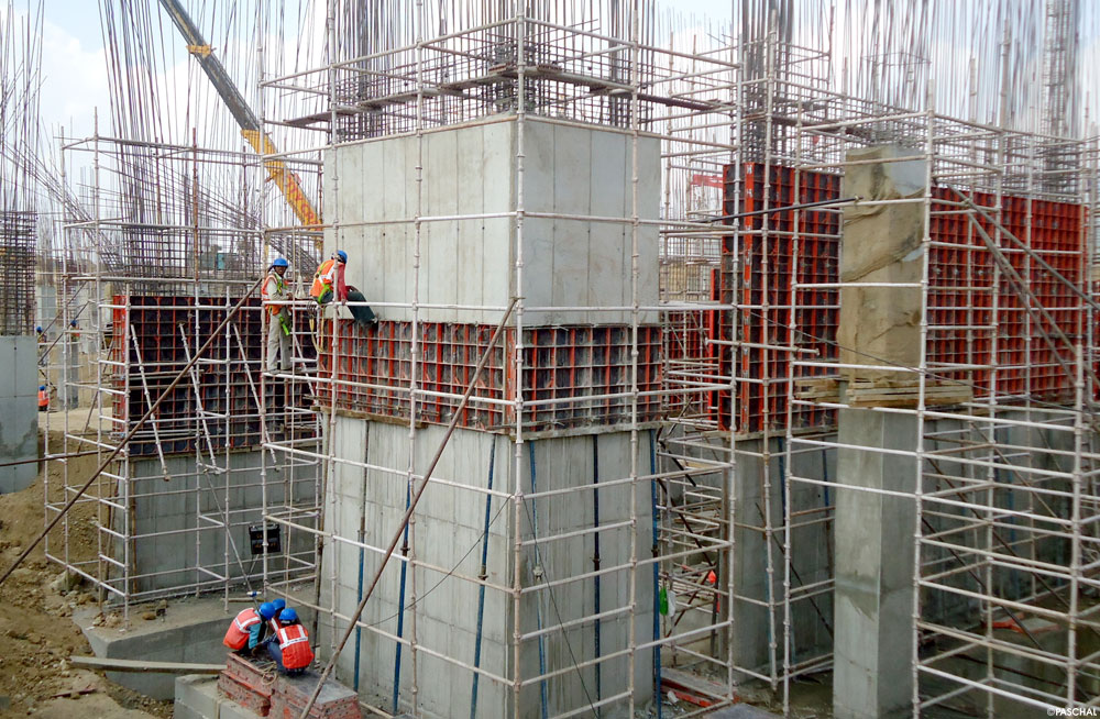Shuttering material for concrete walls | PASCHAL India